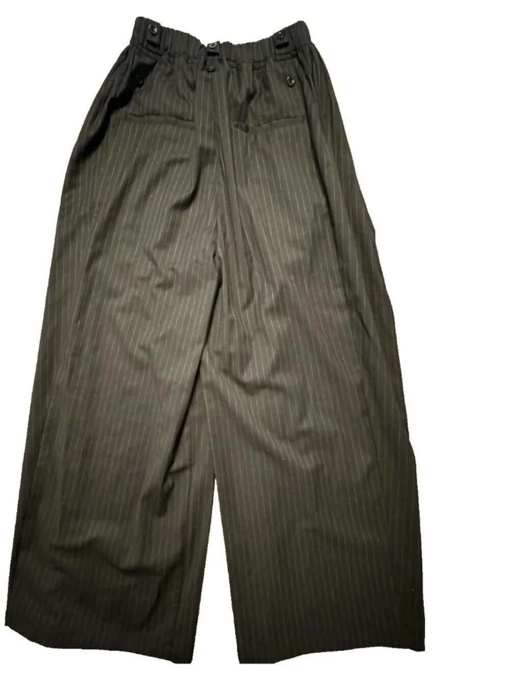 J Caesar | Pants | J Caesar Wide Leg Draped Striped Cosplay Demon ...